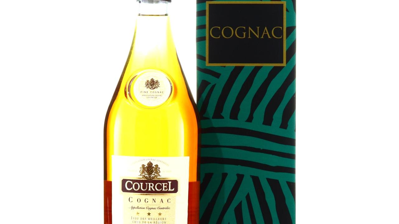 Courcel 3 Star Fine Cognac Whisky | Whisky Auctioneer