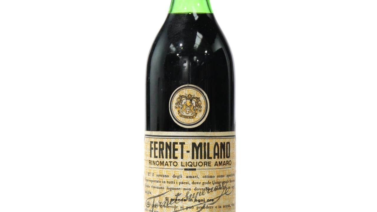 Fernet-Milano Digestif 1 Litre 1960s/1970s Whisky | Whisky Auctioneer