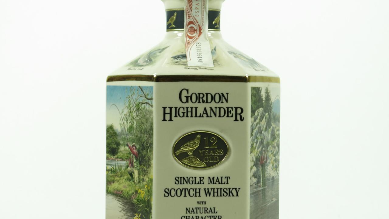 Gordon Highlander 12 Year Old Wildlife Decanter Whisky | Whisky Auctioneer