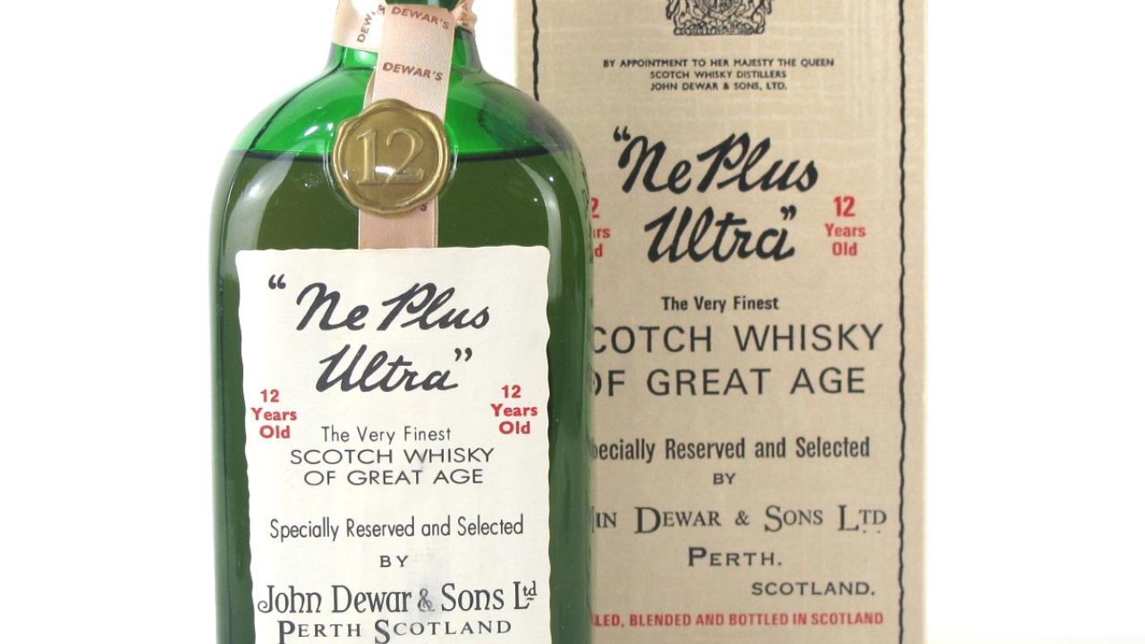 Ne Plus Ultra John Dewar's & Sons 1970s Whisky | Whisky Auctioneer