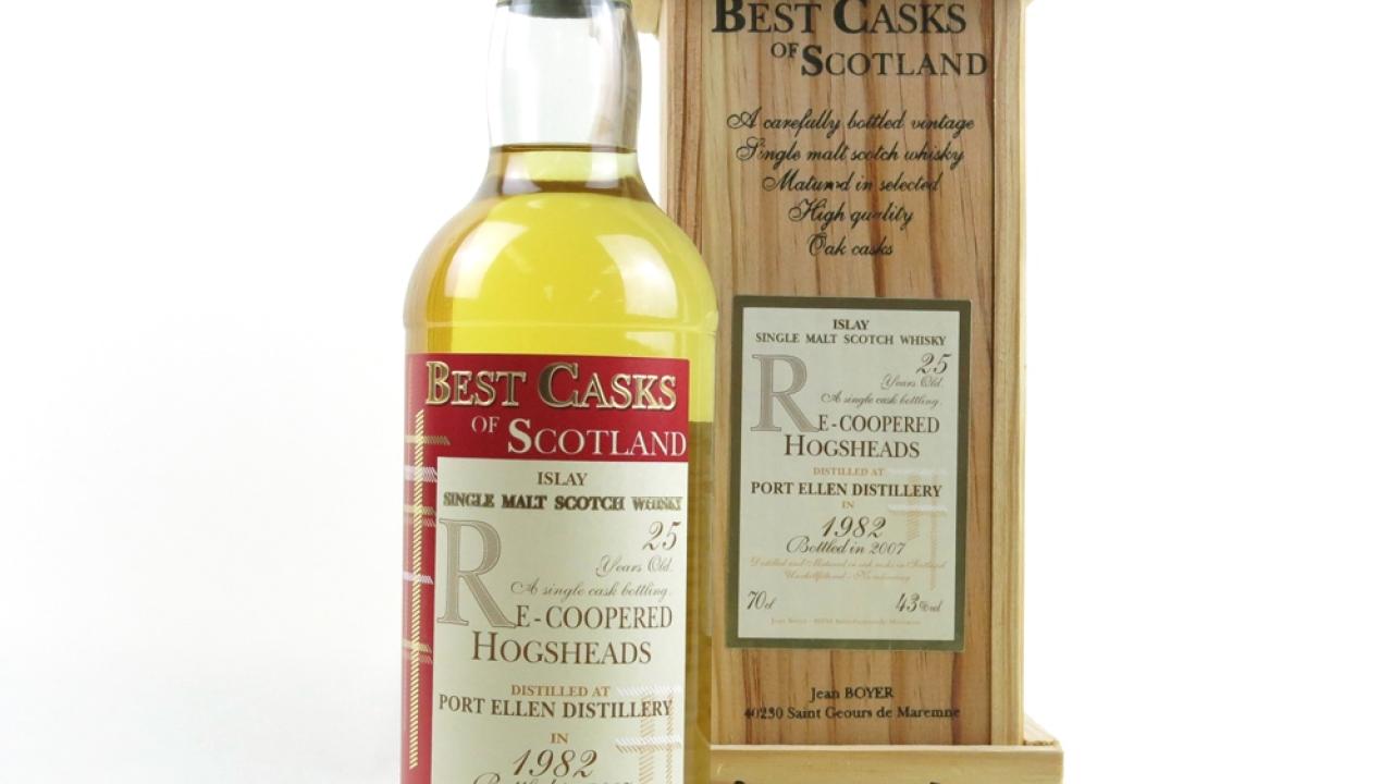 Port Ellen 1982 Jean Boyer 25 Year Old Whisky | Whisky Auctioneer