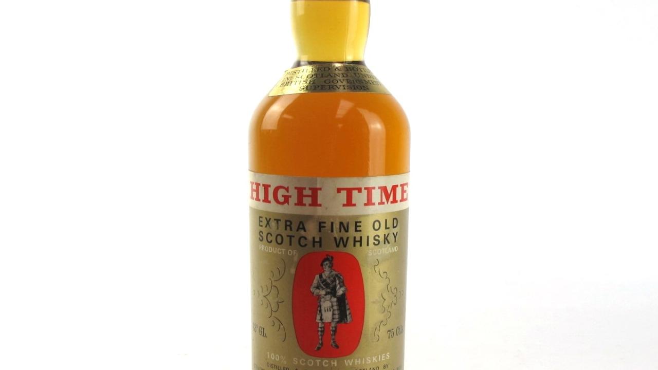 High Time Scotch Whisky Circa 1970s Whisky | Whisky Auctioneer