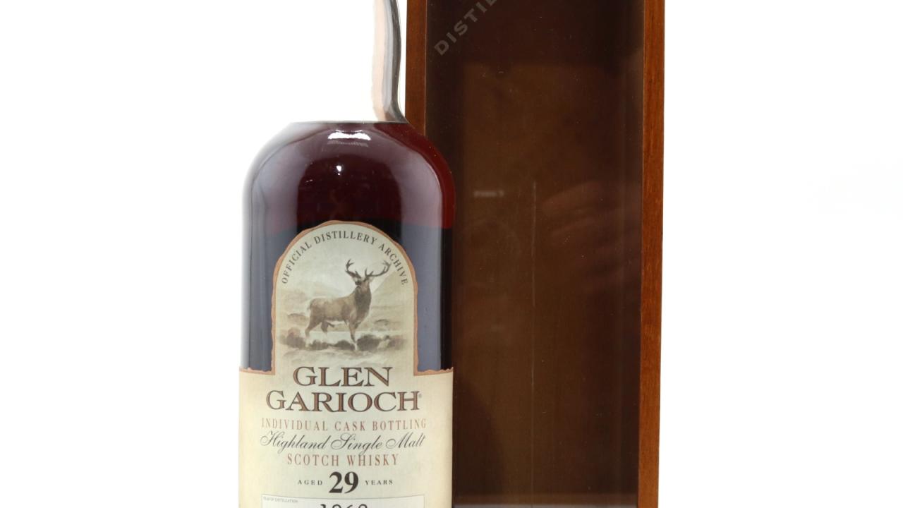 Glen Garioch 1968 Single Cask 29 Year Old #617 75cl Whisky | Whisky Auctioneer