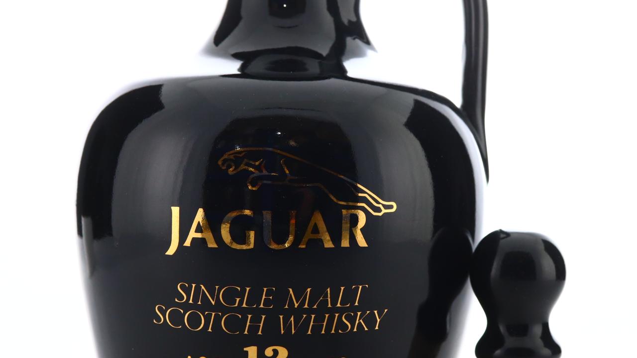 Jaguar 12 Year Old Single Malt Decanter 1980s Whisky | Whisky Auctioneer