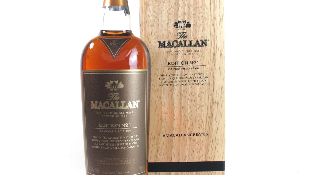 Macallan No.1 Edition - Wooden Presentation Box Taiwan Whisky | Whisky Auctioneer