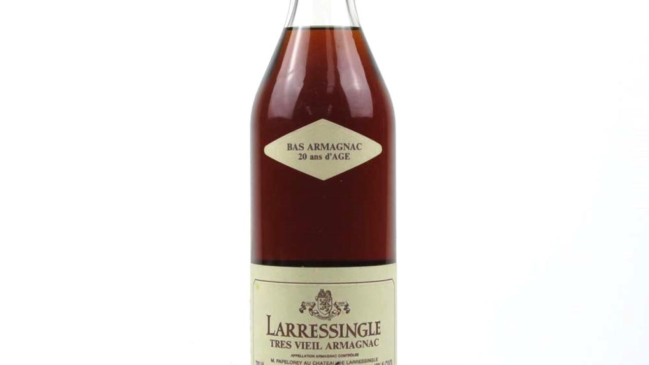 Larressingle Tres Vieil 20 Year Old Armagnac Whisky | Whisky Auctioneer