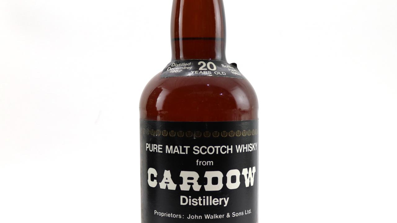 Cardow 1962 Cadenhead's 20 Year Old / Cardhu Whisky | Whisky Auctioneer