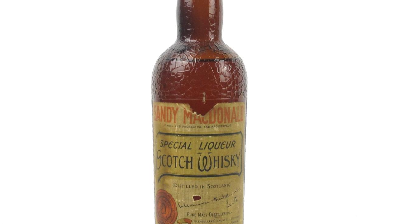 Sandy MacDonald Special Liqueur Scotch Whisky Circa 1920s Whisky ...