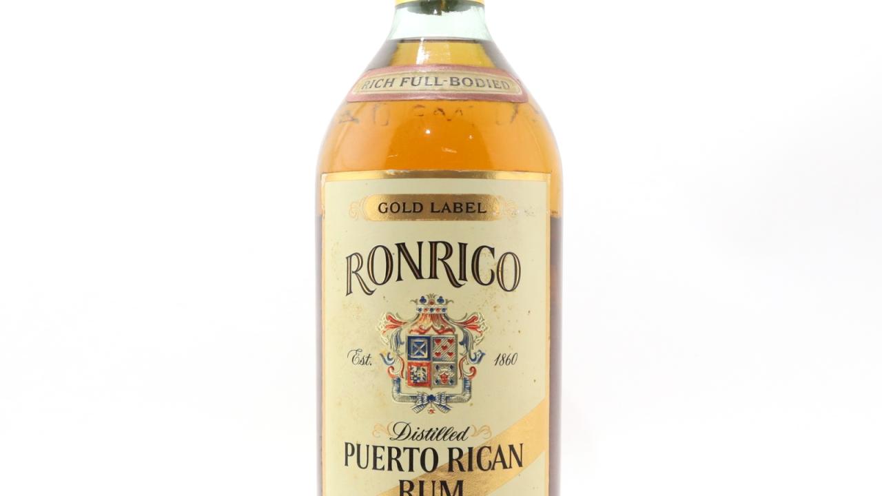 Ronrico Gold Label Puerto Rican Rum Whisky | Whisky Auctioneer
