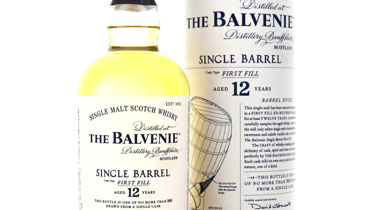 Balvenie Single Barrel 12 Year Old First Fill Whisky | Whisky Auctioneer