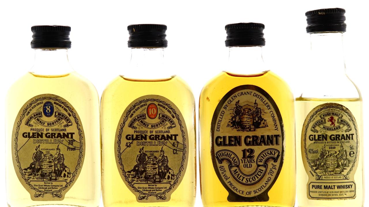 Glen Grant Miniature Collection Whisky | Whisky Auctioneer