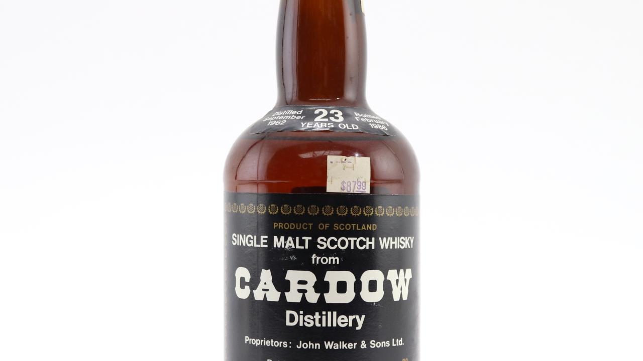 Cardow 1962 23 Year Old 75cl - Cardhu US Whisky | Whisky Auctioneer