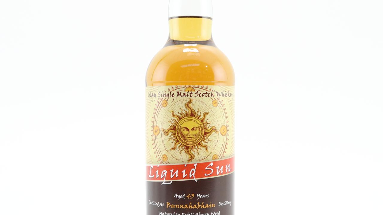 Bunnahabhain 1968 Whisky Agency 43 Year Old / Liquid Sun Whisky ...