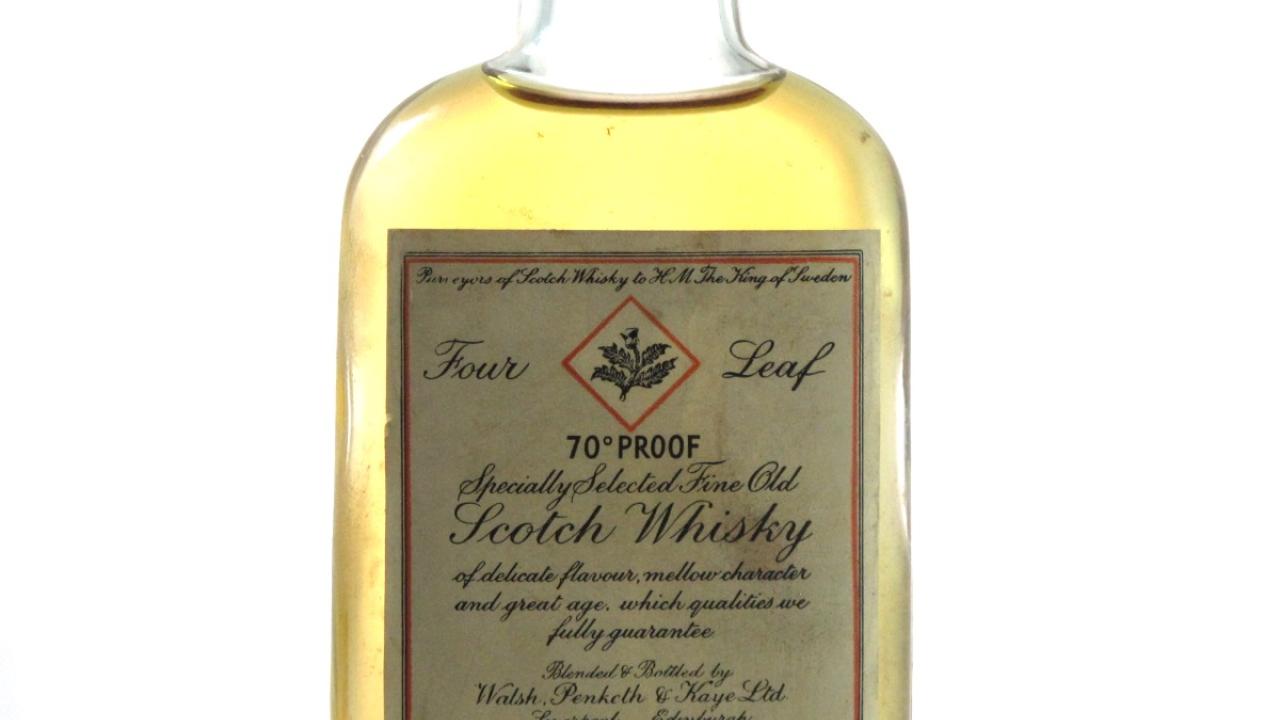 Four Leaf Scotch Miniature 1960s Whisky | Whisky Auctioneer