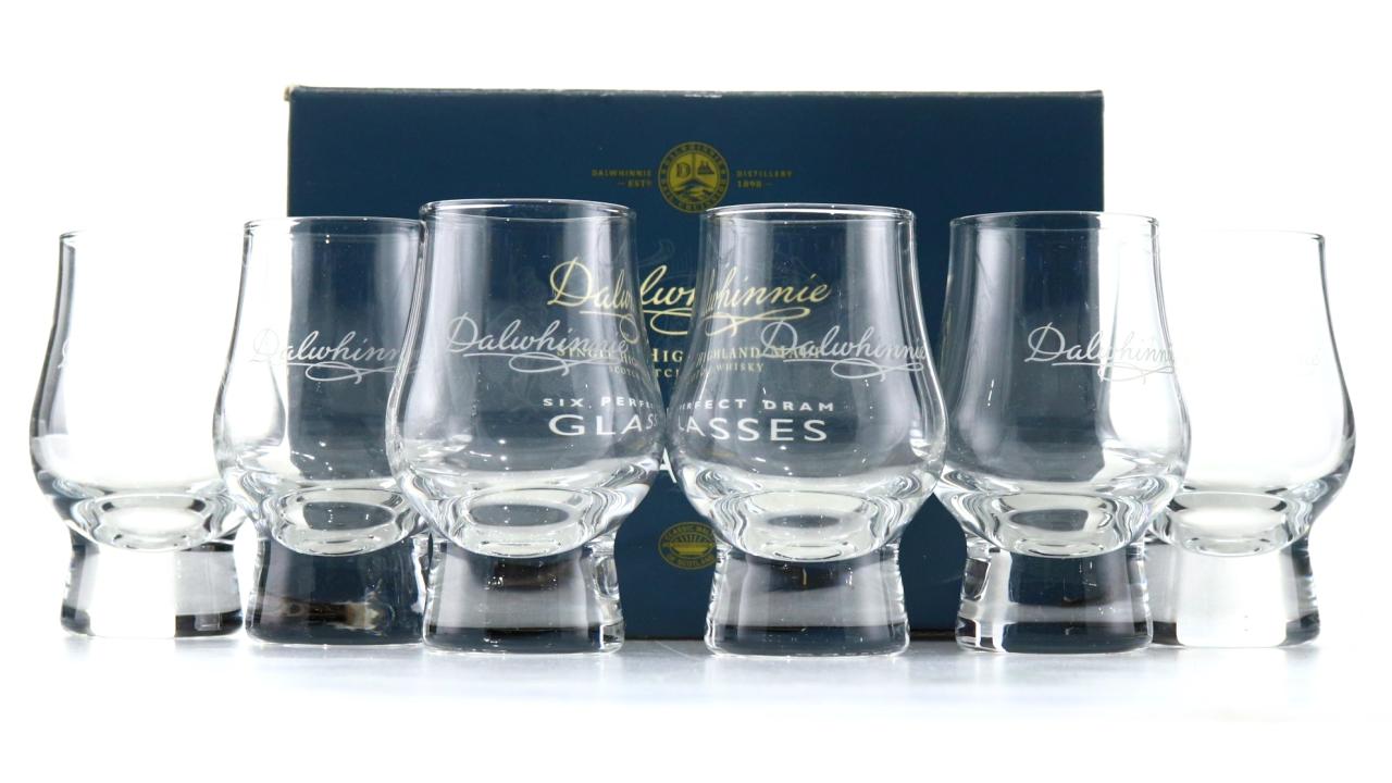 Dalwhinnie Perfect Dram Glasses x 6 Whisky | Whisky Auctioneer