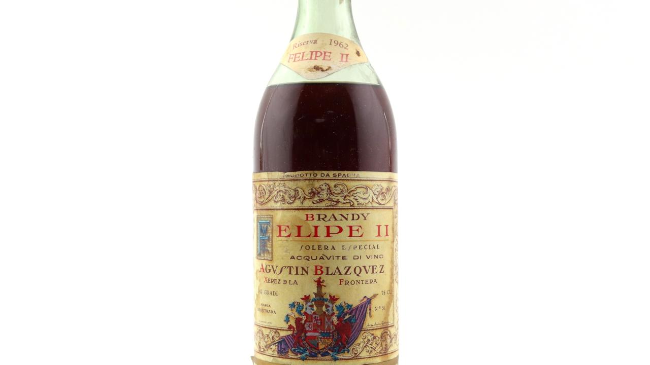 Felipe II Solera Especial Brandy 1962 Whisky | Whisky Auctioneer