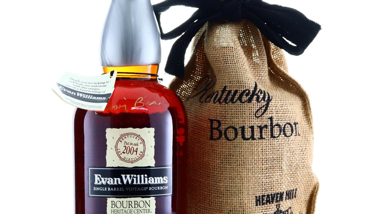 Evan Williams 2004 Single Barrel / Bourbon Heritage Center 10th ...
