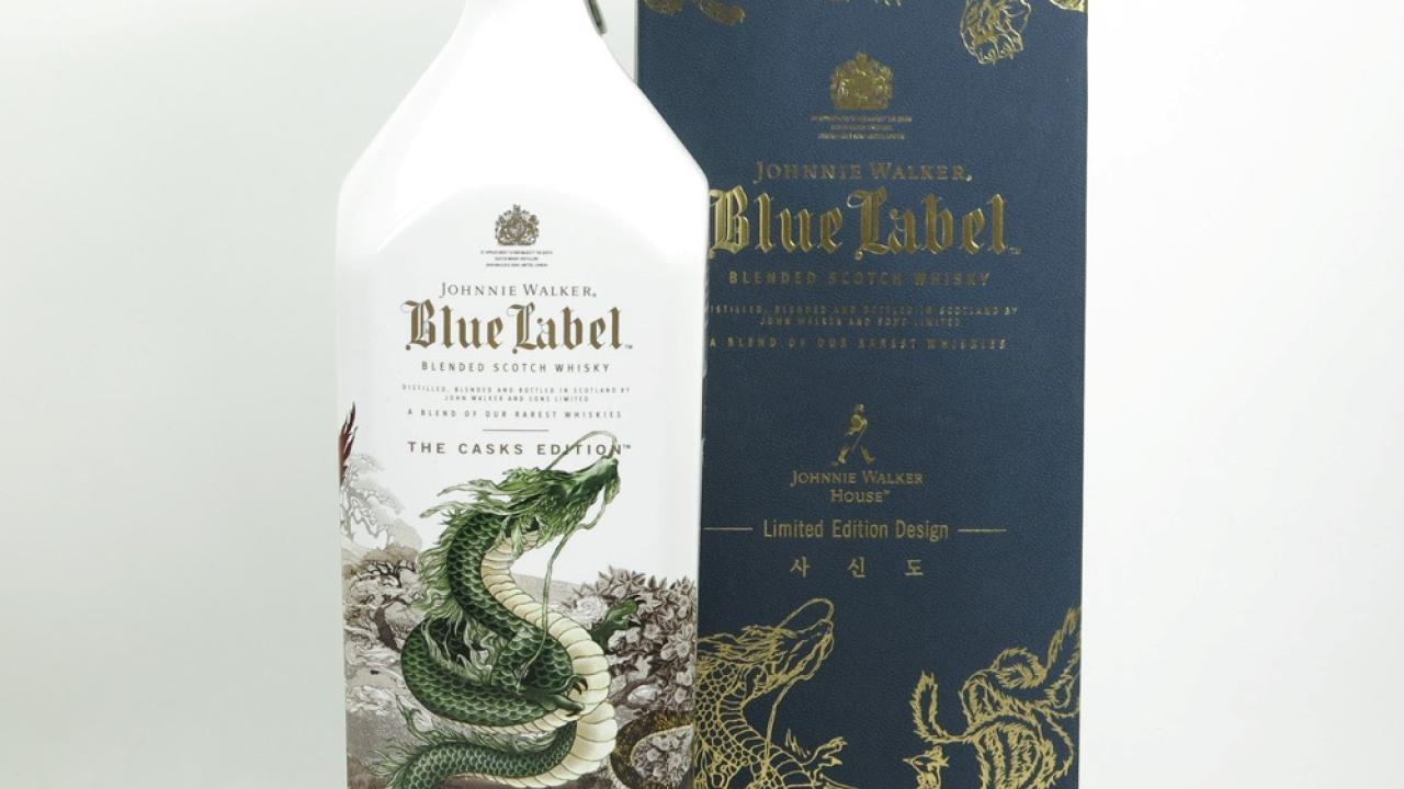 Johnnie Walker Blue Label Korea Sa Shin Do Whisky | Whisky Auctioneer