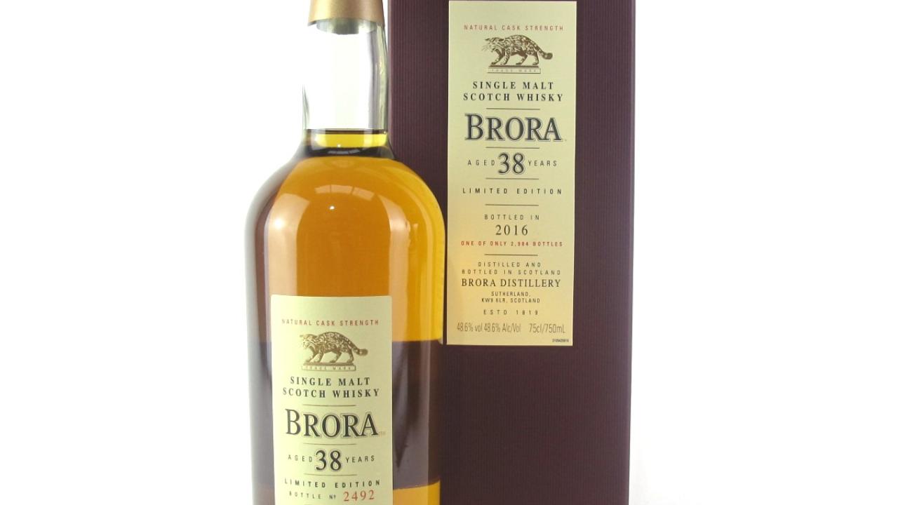 Brora 38 Year Old Natural Cask Strength Whisky | Whisky Auctioneer