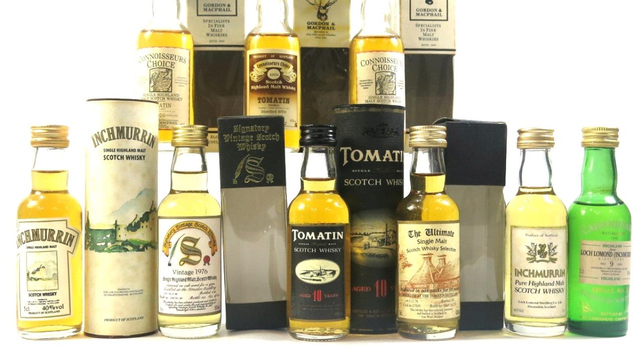 Tomatin & Inchmurrin Miniatures Whisky | Whisky Auctioneer