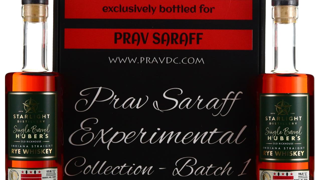 Starlight 5 Year Old Old Rickhouse Single Barrel Rye 2 x 37.5 / Prav ...