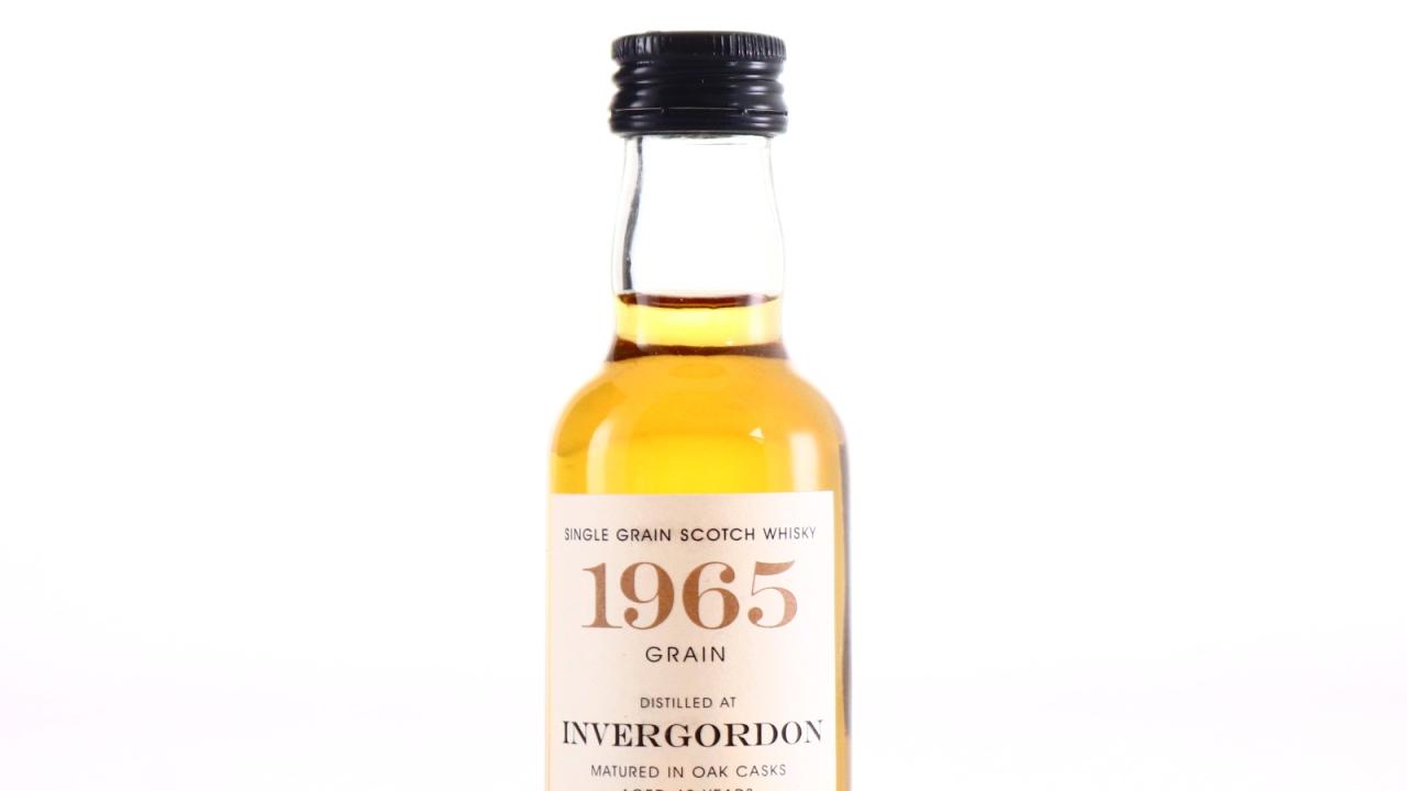 Invergordon 1965 42 Year Old Miniature Whisky | Whisky Auctioneer