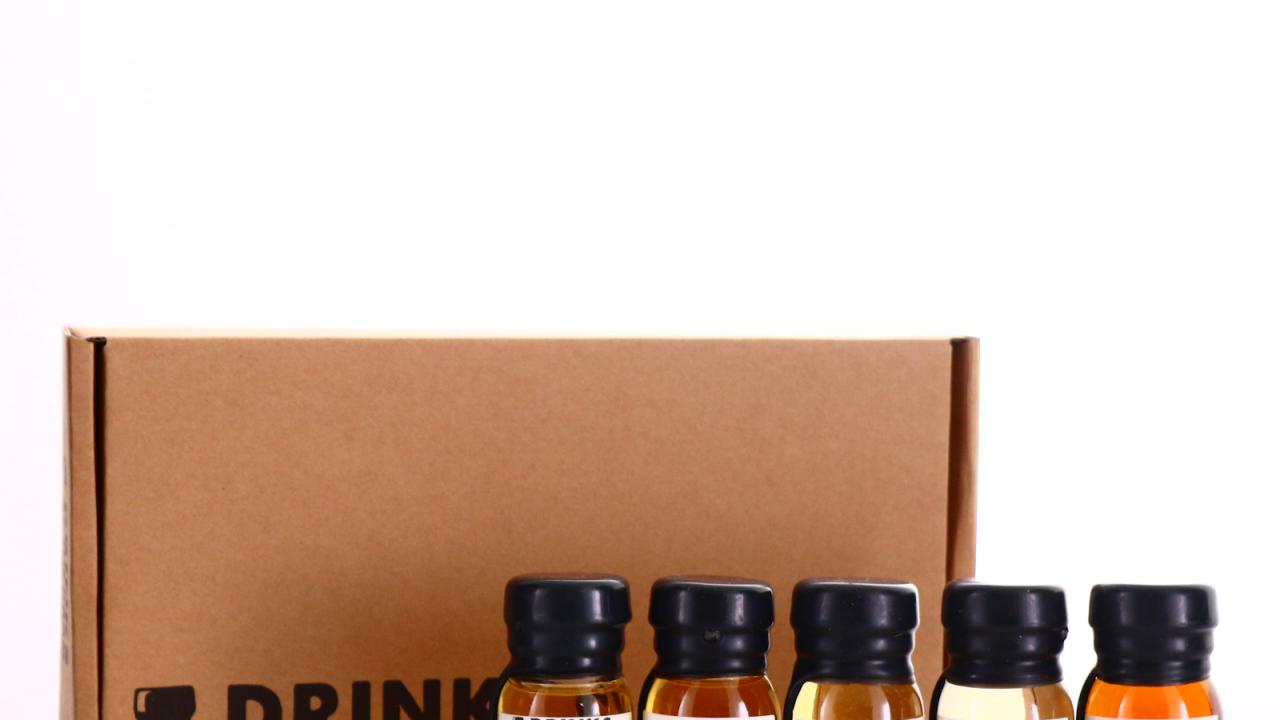 Drinks by the Dram Samples x 5 / including Kavalan Whisky | Whisky ...
