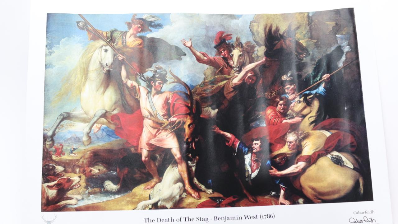Dalmore 'Death of the Stag' Print x 2 Whisky | Whisky Auctioneer