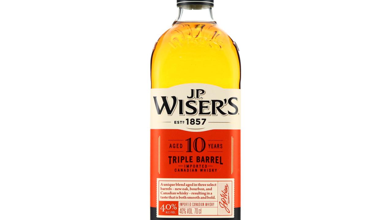 J.P. Wiser's 10 Year Old Triple Barrel Canadian Whisky Whisky | Whisky ...