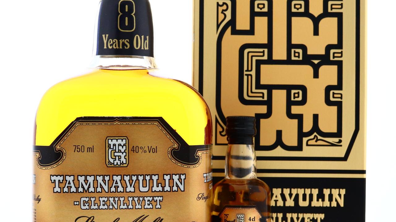 Tamnavulin 8 Year Old 1980s / with Miniature 4cl Whisky | Whisky Auctioneer