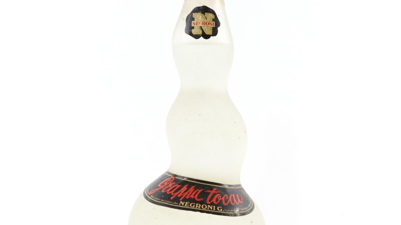 Negroni Grappa Tocai 1970s Whisky | Whisky Auctioneer