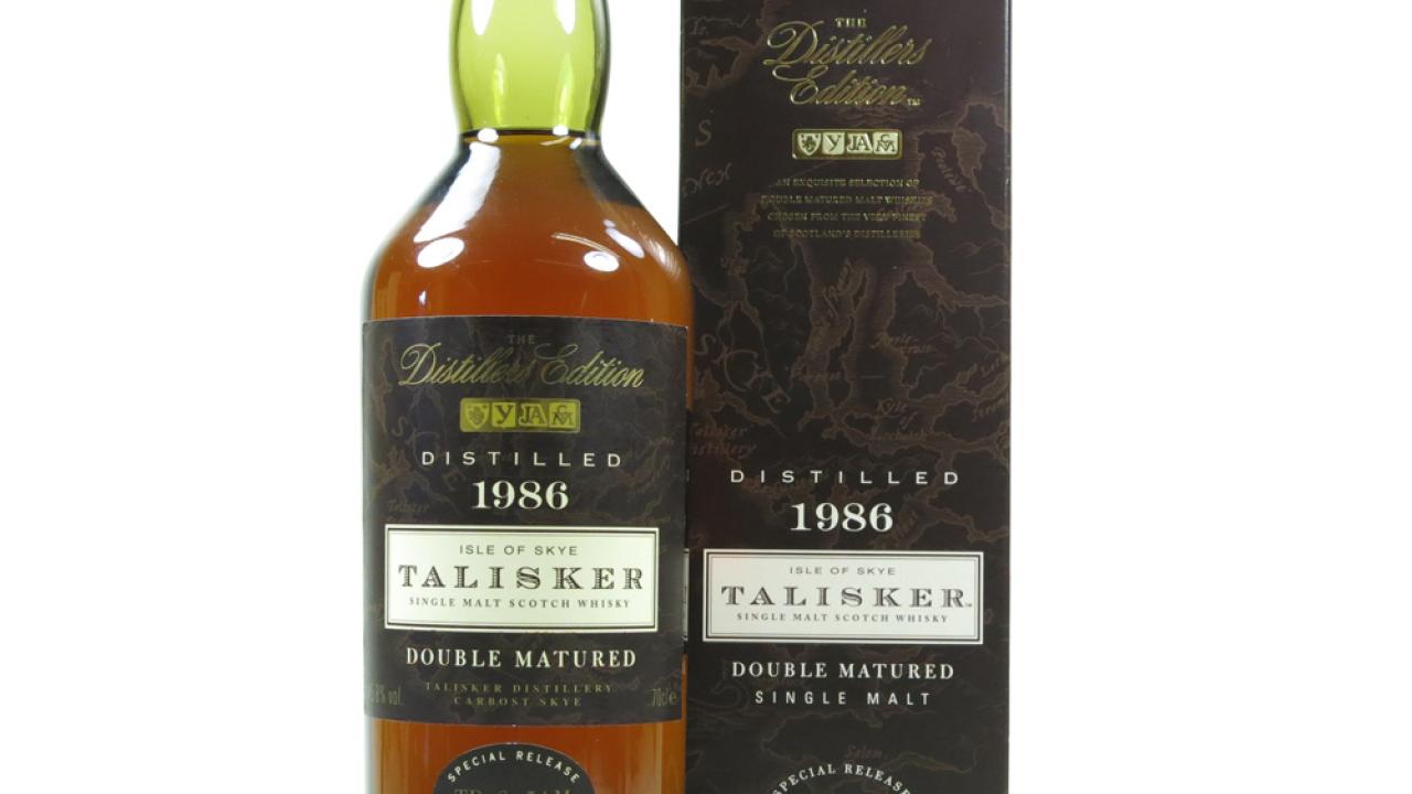 Talisker 1986 Distillers Edition First Edition Whisky | Whisky Auctioneer