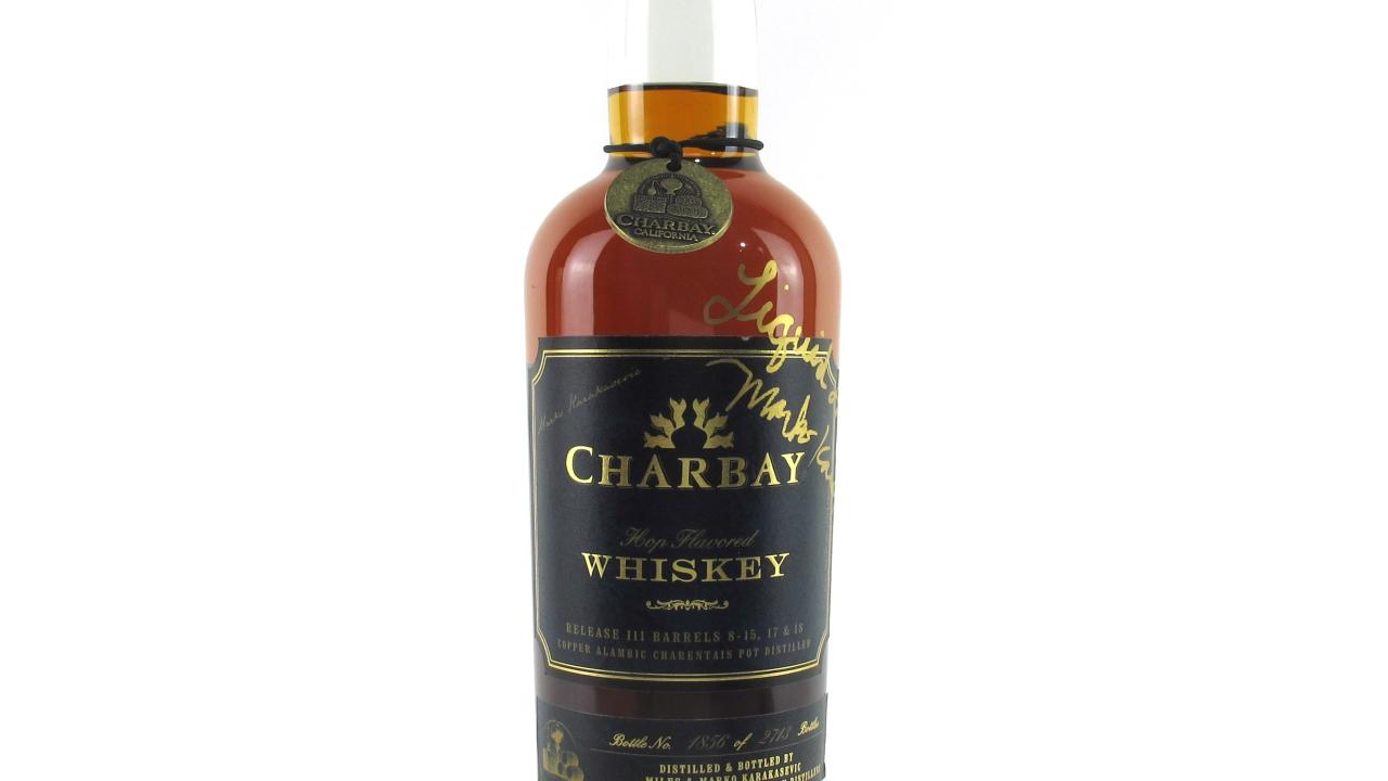 Charbay 1999 Hop Flavoured Whiskey / Release III - Signed Whisky ...