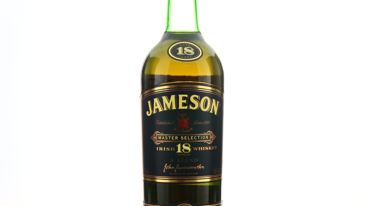 Jameson 18 Year Old Master Selection 75cl Whisky | Whisky Auctioneer