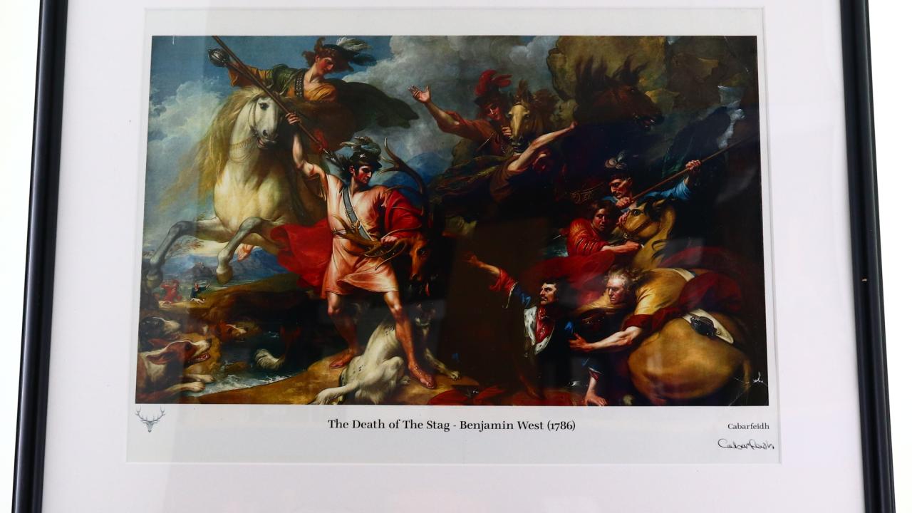 Dalmore 'Death of the Stag' Print - Framed Whisky | Whisky Auctioneer