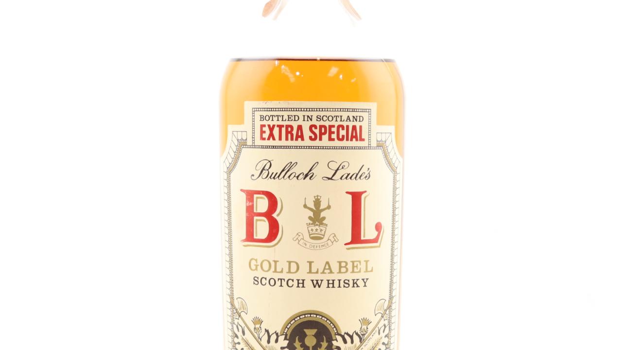 Bulloch Lade Gold Label 1960s Whisky | Whisky Auctioneer