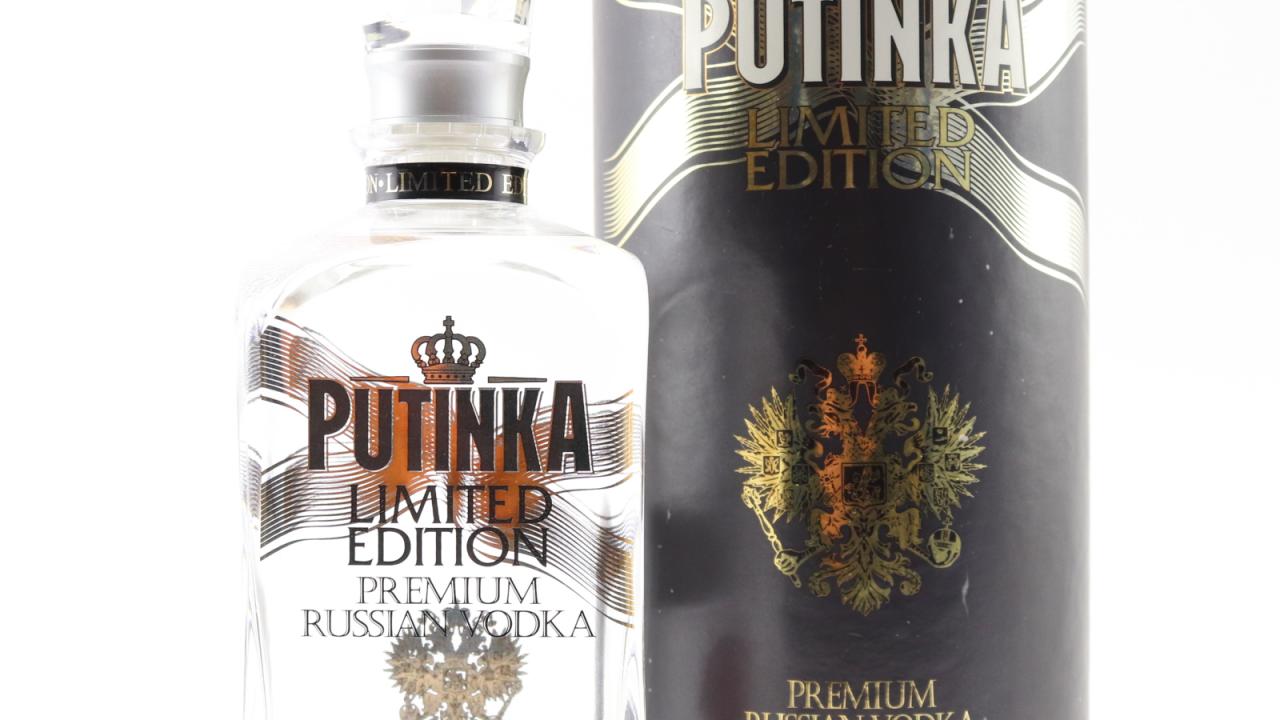 Putinka Limited Edition Russian Vodka Whisky | Whisky Auctioneer