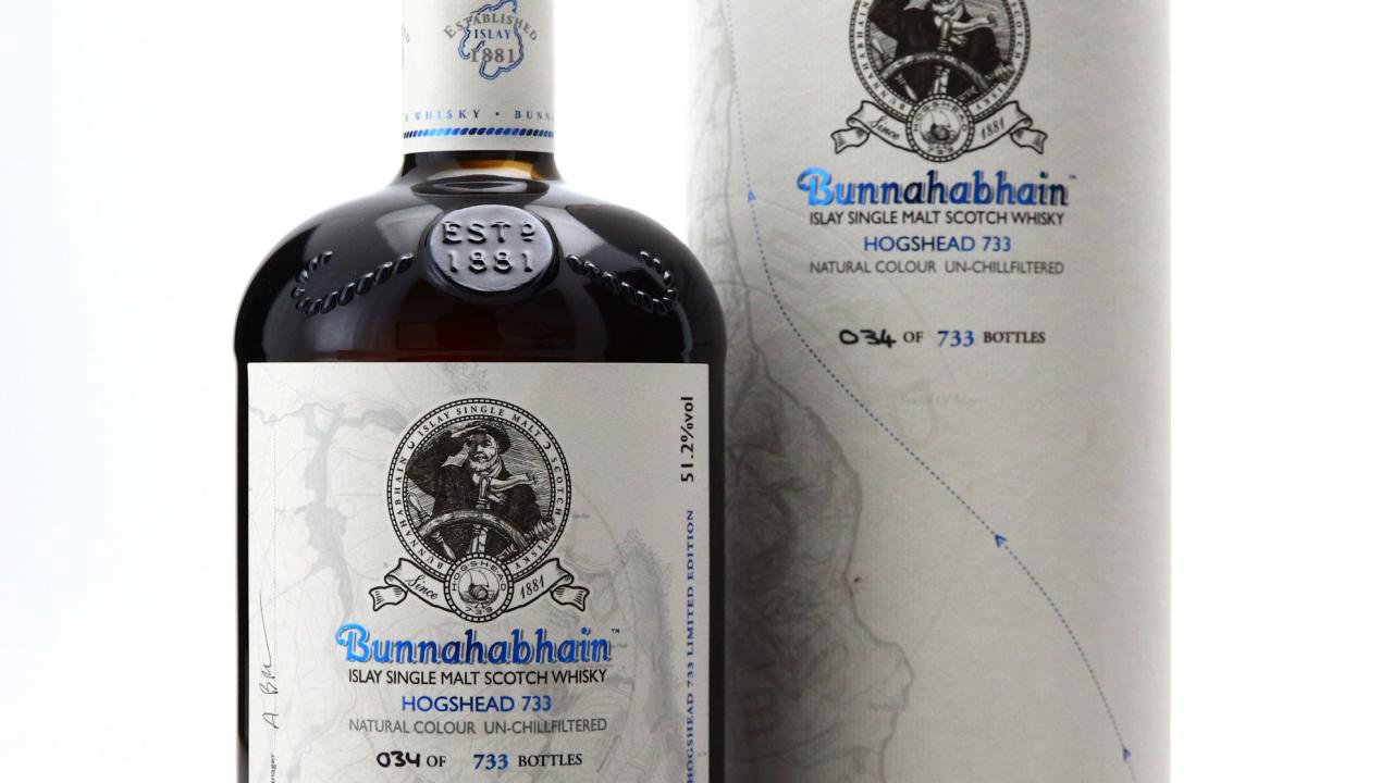 Bunnahabhain Hogshead 733 Whisky | Whisky Auctioneer