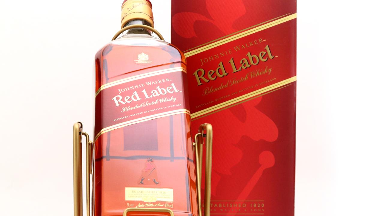 Johnnie Walker Red Label 3 Litre Whisky | Whisky Auctioneer