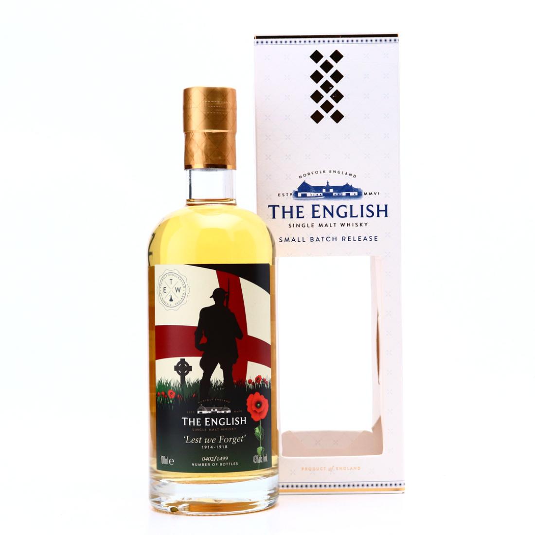 The English Lest We Forget Whisky | Whisky Auctioneer