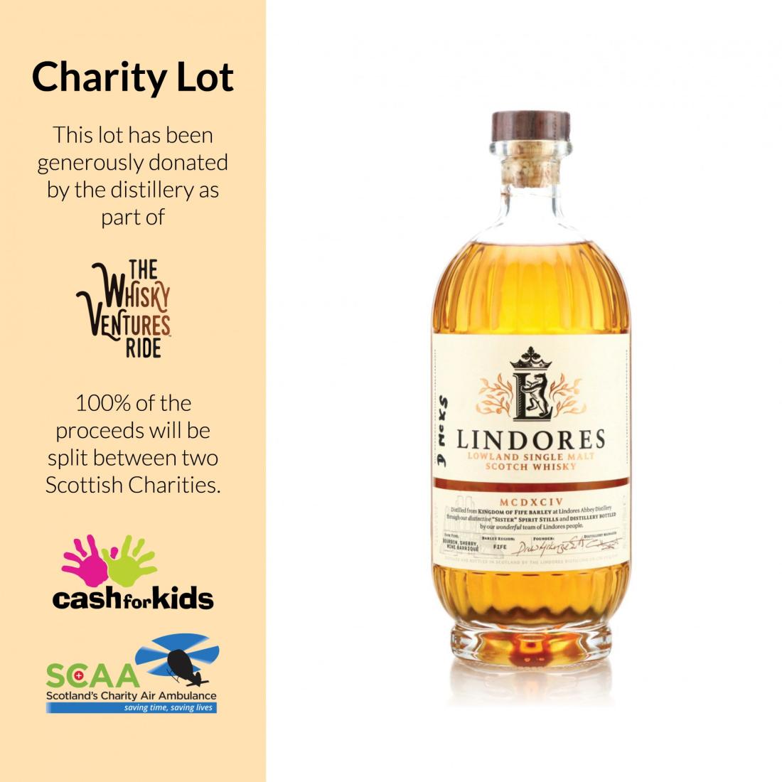 Lindores Single Malt / Signed - Charity Lot Whisky | Whisky Auctioneer