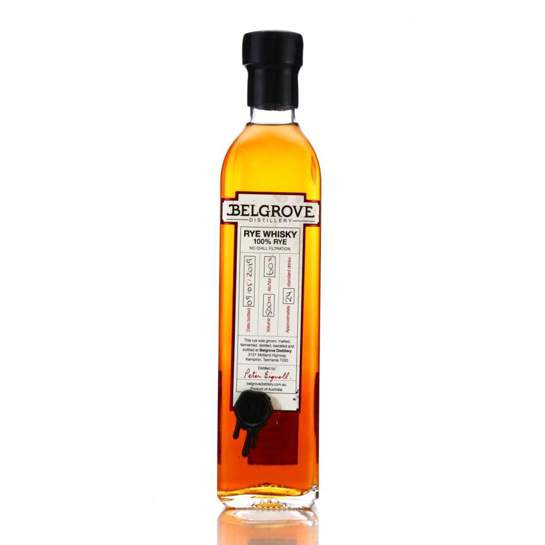 Belgrove Rye Whisky Whisky | Whisky Auctioneer