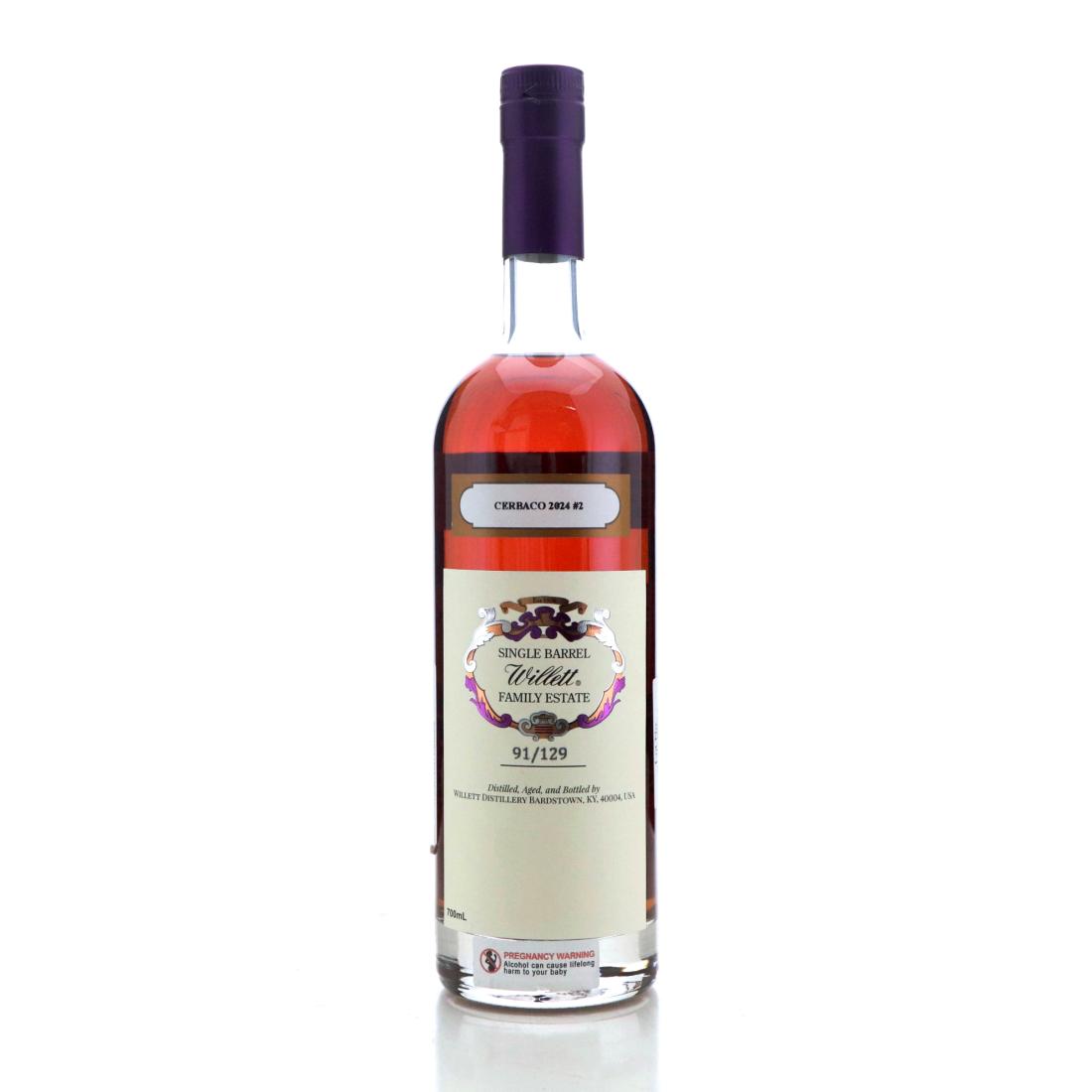 Willett Family Estate 11 Year Old Single Barrel Bourbon #3052 70cl ...