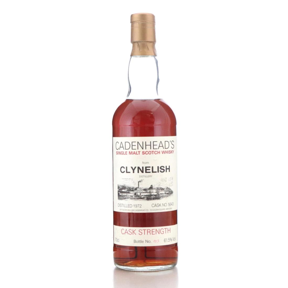 Clynelish 1972 Cadenhead's Cask Strength | Whisky Auctioneer