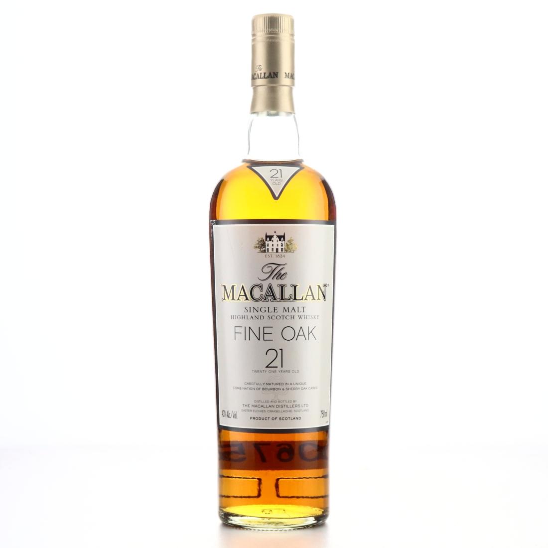 Macallan Fine Oak 21 Year Old Whisky | Whisky Auctioneer