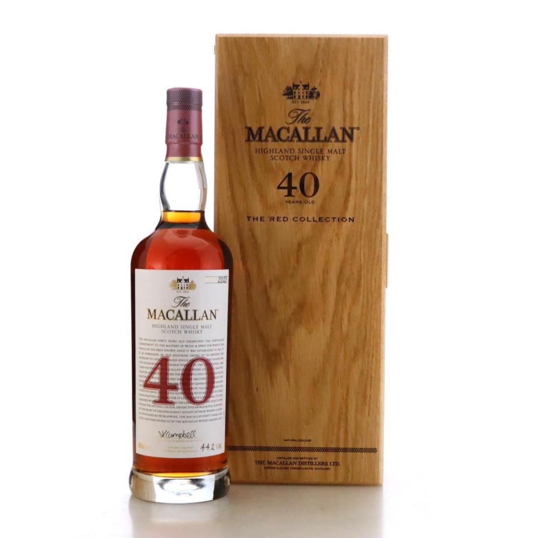 Macallan The Red Collection 40 Year Old Whisky | Whisky Auctioneer