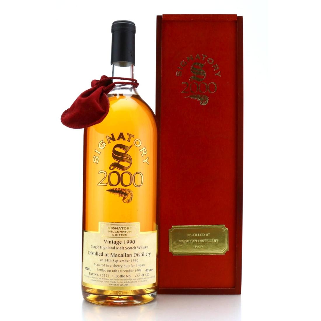 Macallan 1990 Millennium Edition 9 Year Old 1.5-Litre Whisky | Whisky Auctioneer