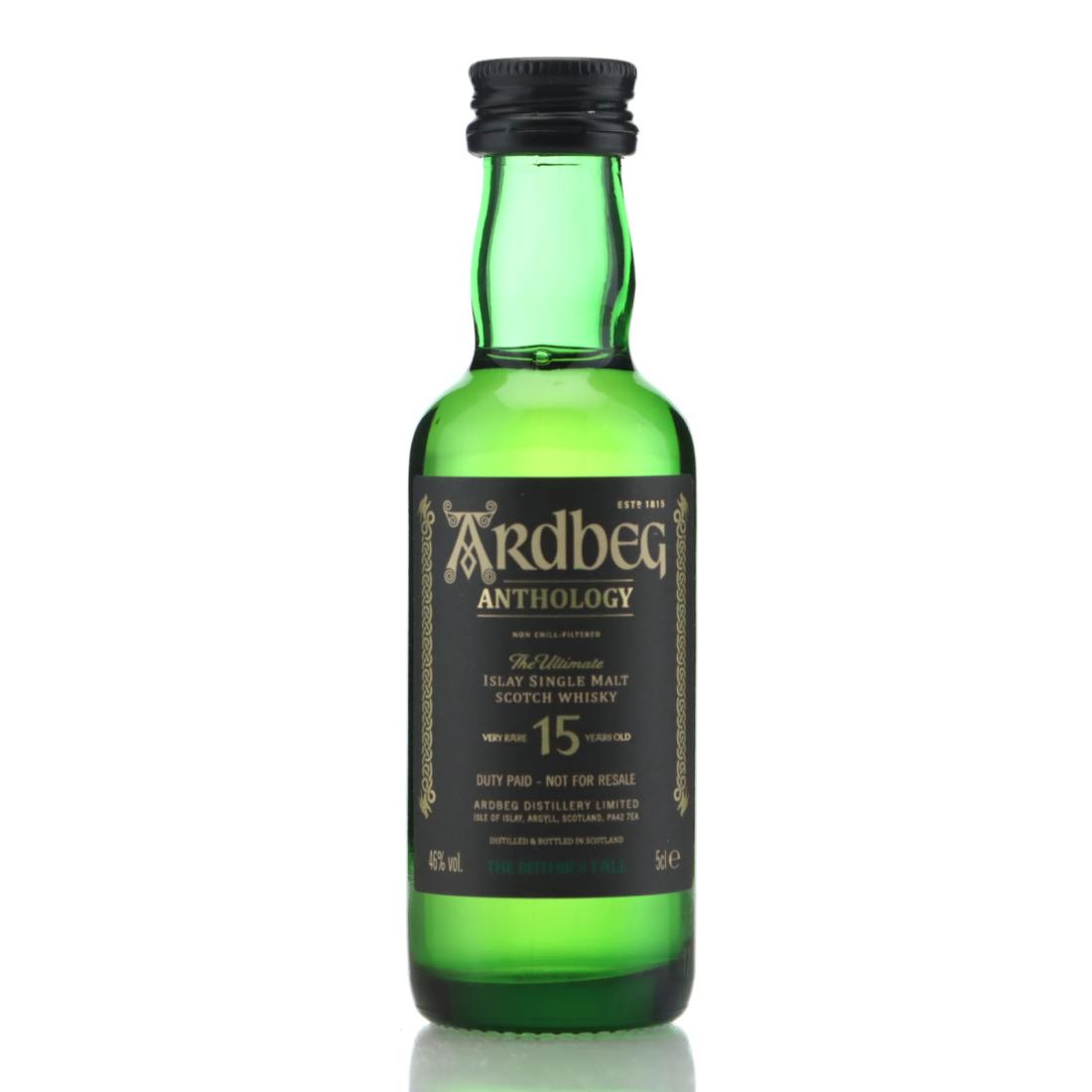 Ardbeg Anthology 15 Year Old - The Beithir's Tale Miniature Whisky ...