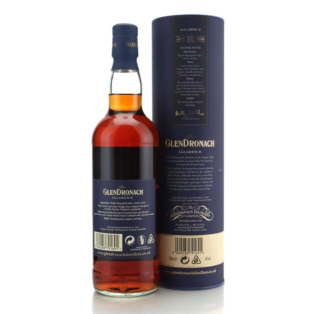 Glendronach Allardice 18 Year Old | Whisky Auctioneer