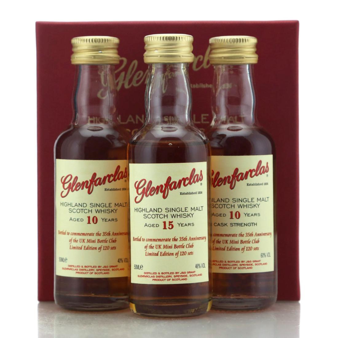 Glenfarclas 35th Anniversary of UK Mini Bottle Club Miniature Box Set ...